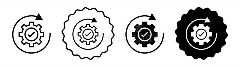 Continuous Changes Icon Symbol Set Collection. Continuous Changes ...