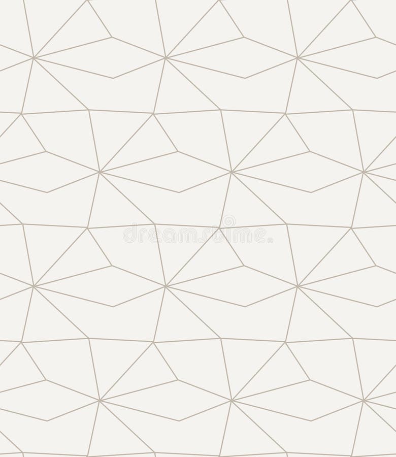 Continuous Classic Graphic Polygon Design Texture. Repetitive Minimal ...
