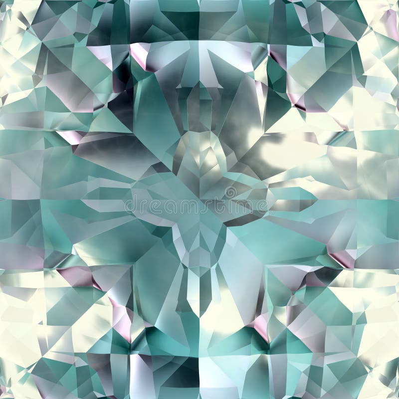 Continuous crystal pattern stock illustration. Illustration of ...