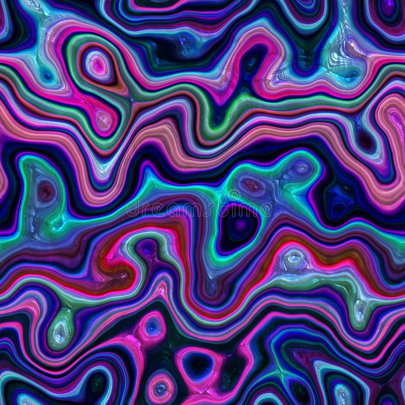 Continuous Decorative Glass Pattern Stock Illustration - Illustration ...