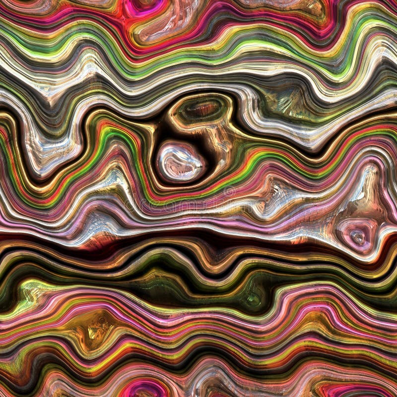 Continuous Decorative Glass Pattern Stock Illustration - Illustration ...