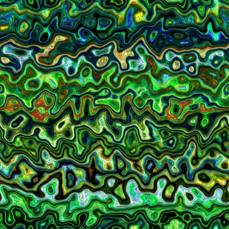 Continuous Decorative Glass Pattern Stock Illustration - Illustration ...