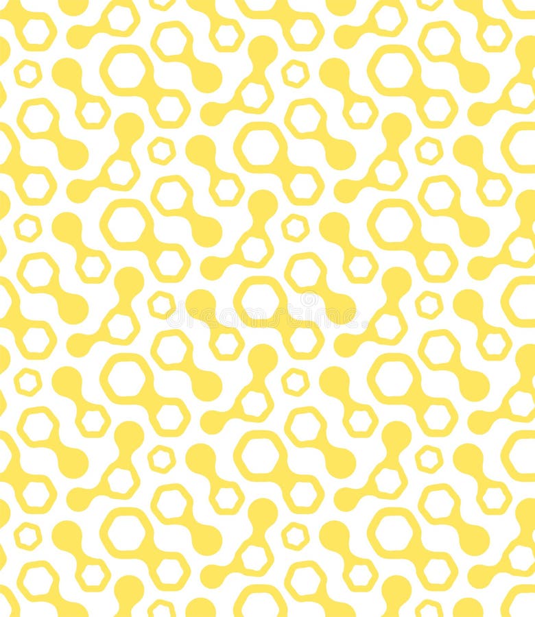 Continuous Simple Vector Roaring Shapes Pattern. Repetitive White ...