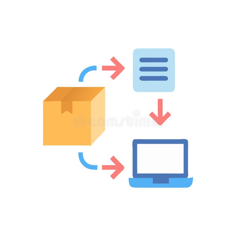 Continuous Delivery Process Icon Stock Illustration - Illustration of ...