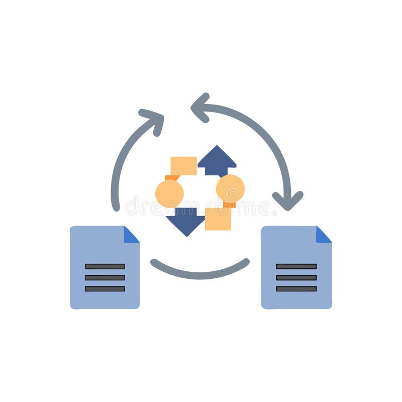 Continuous Deployment Management Icon Stock Image - Illustration of ...