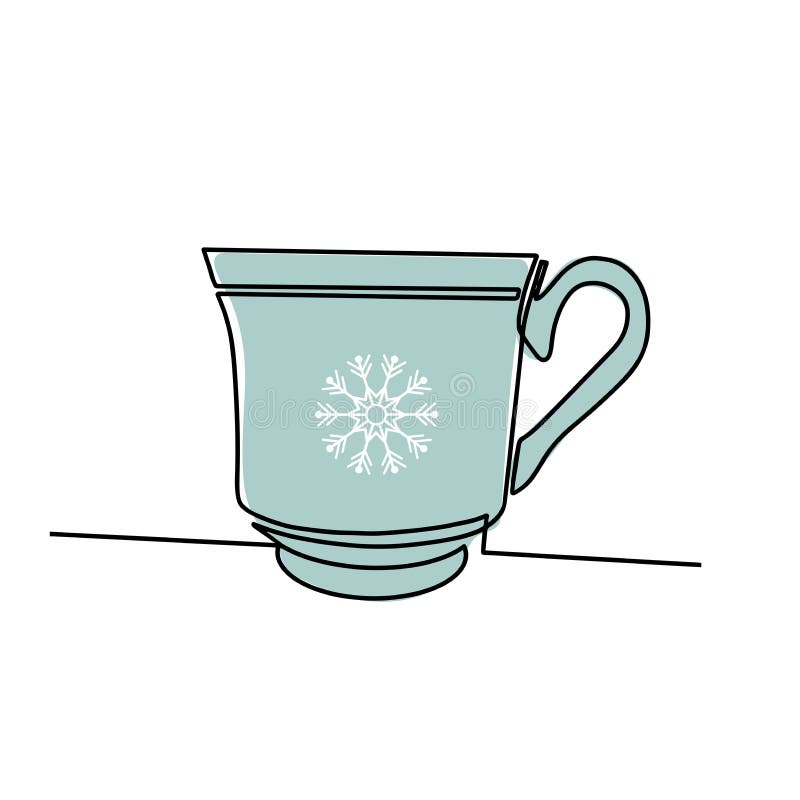 A Cup of Coffee and a Bar of Chocolate on a White Background. Vector ...