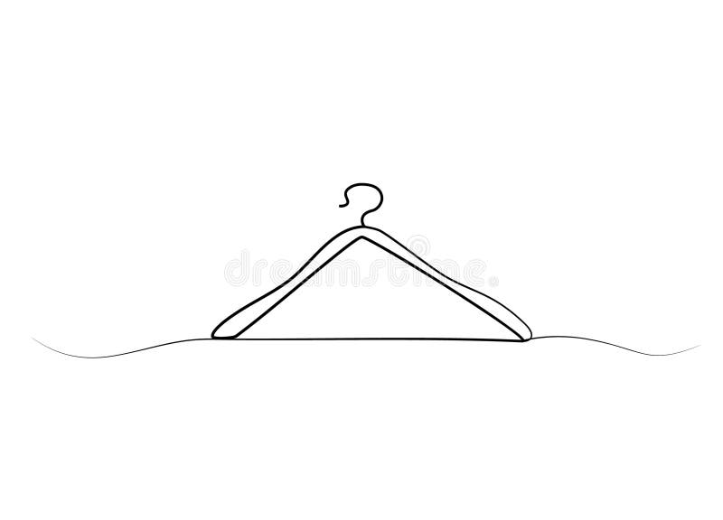 Continuous Drawing of a Circular Diagram with One Line. Stock ...