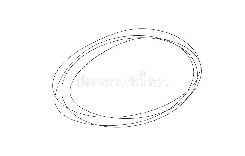 Continuous Drawing of One Line. an Isolated Element in the Form of a ...