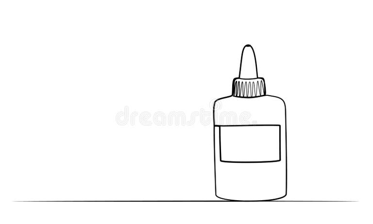 Glue Line Drawing Stock Illustrations – 1,824 Glue Line Drawing Stock ...