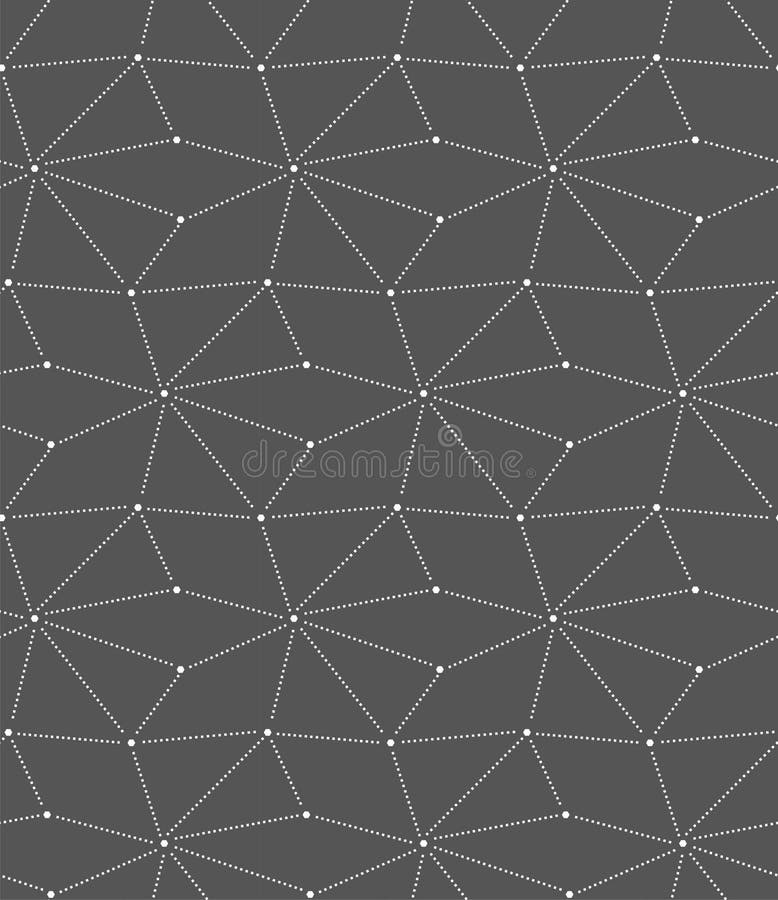 Continuous Fabric Graphic Geo Art Pattern. Repeat Linear Vector, Web ...