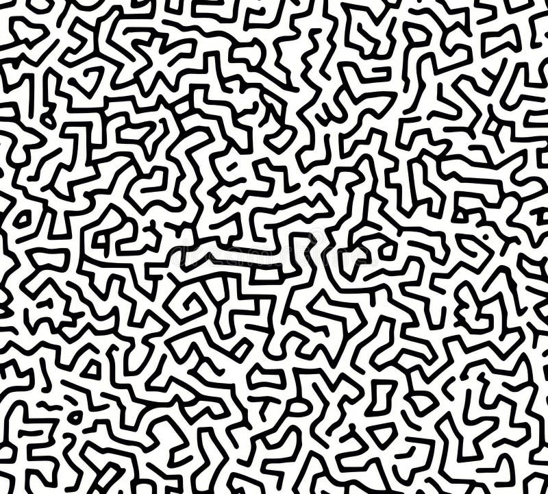 A Continuous Geometric Pattern Serving As a Background. Features a ...