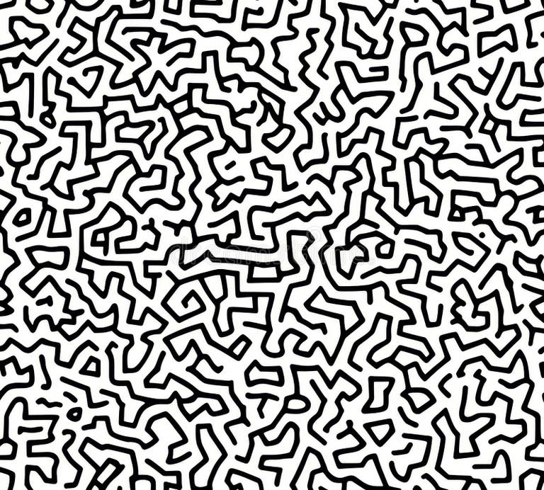 A Continuous Geometric Pattern Serving As a Background. Features a ...