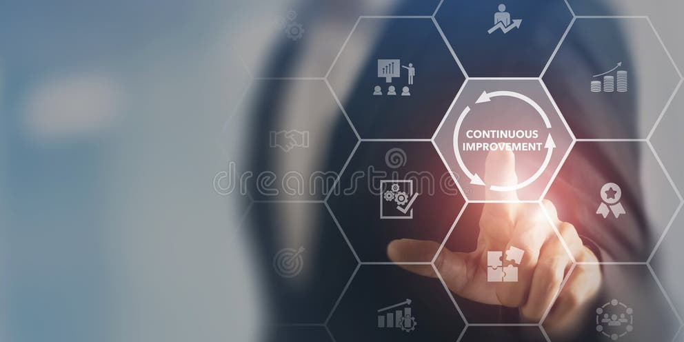 Continuous Improvement Concept. Solving Problems, Improving ...