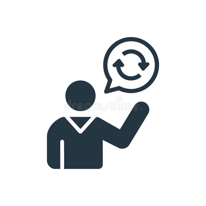 Continuous Improvement Cycle Icon Stock Vector - Illustration of ...