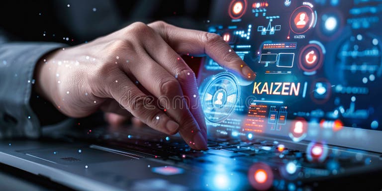 Continuous Improvement and Efficiency Enhancement with KAIZEN Philosophy Displayed on ...