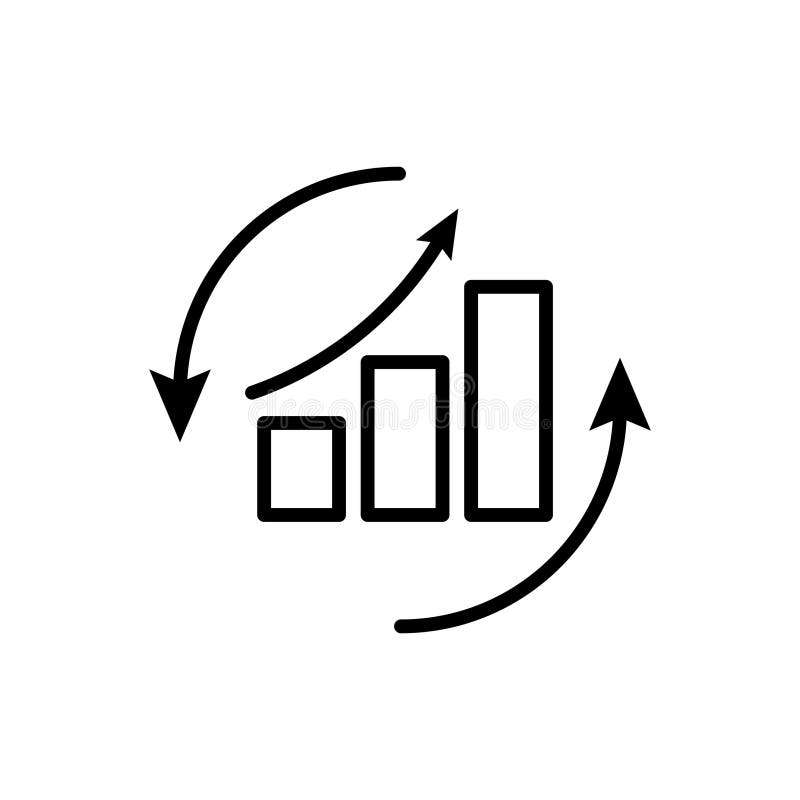 Continuous Improvement Icon Stock Vector - Illustration of analysis ...