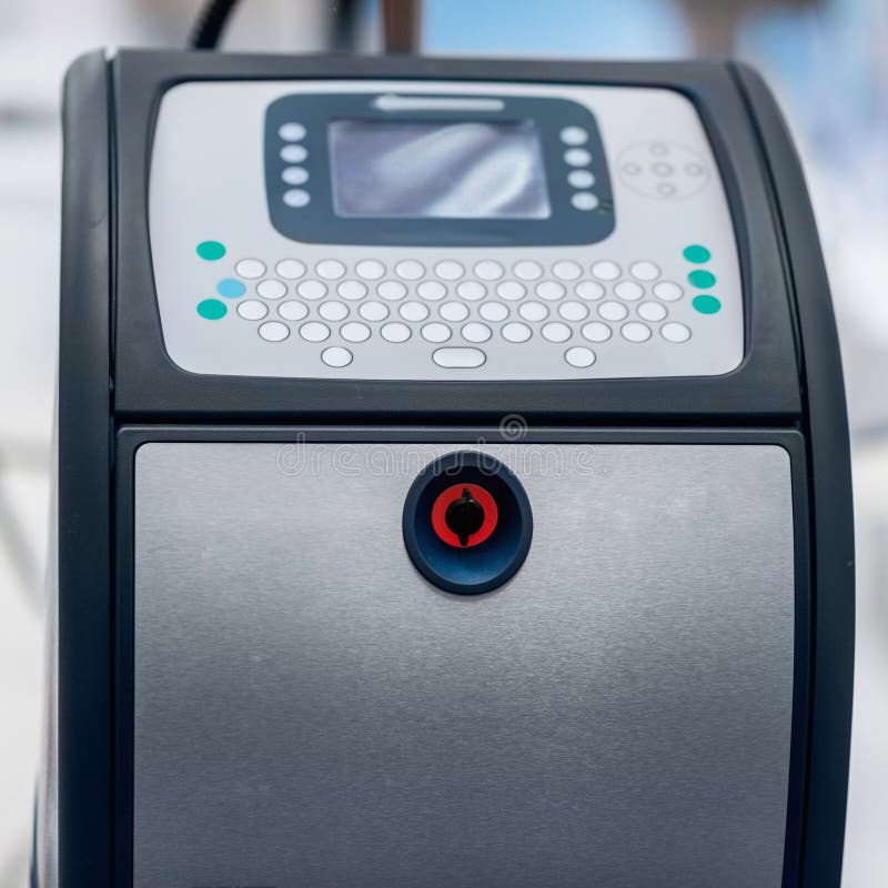 Continuous Inkjet Printer stock photo. Image of intelligent - 216923258