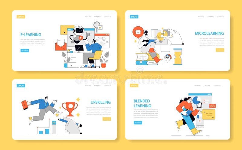 Continuous Learning Concept. Vector Illustration. Stock Vector ...