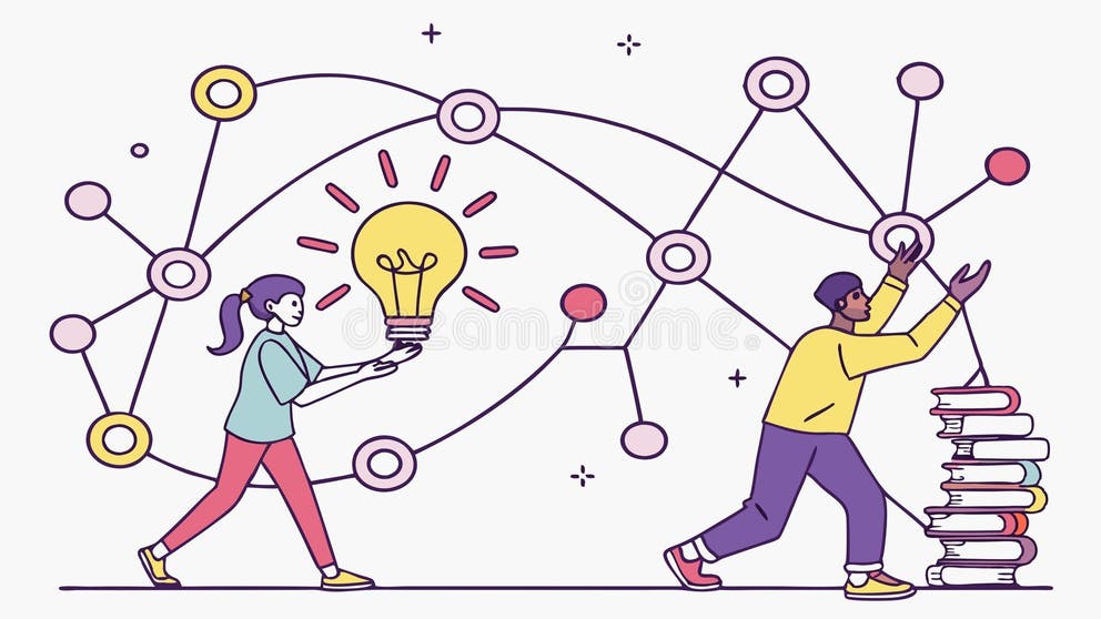 Continuous Intellectual Development Stock Illustrations – 206 ...