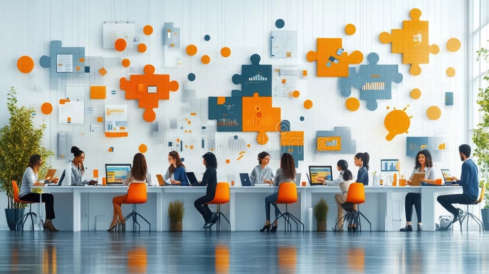 Continuous Learning and Professional Development Stock Illustration ...