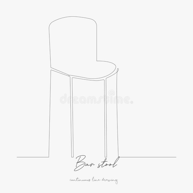 High Stool Sketch Stock Illustrations – 278 High Stool Sketch Stock ...