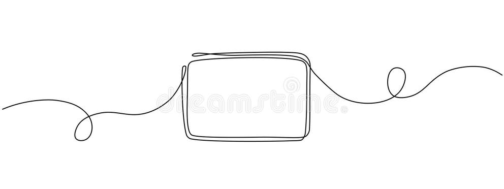 Continuous Line Square Stock Illustrations – 5,285 Continuous Line ...