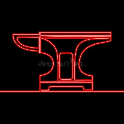 Blacksmith Line Drawing Stock Illustrations – 753 Blacksmith Line ...