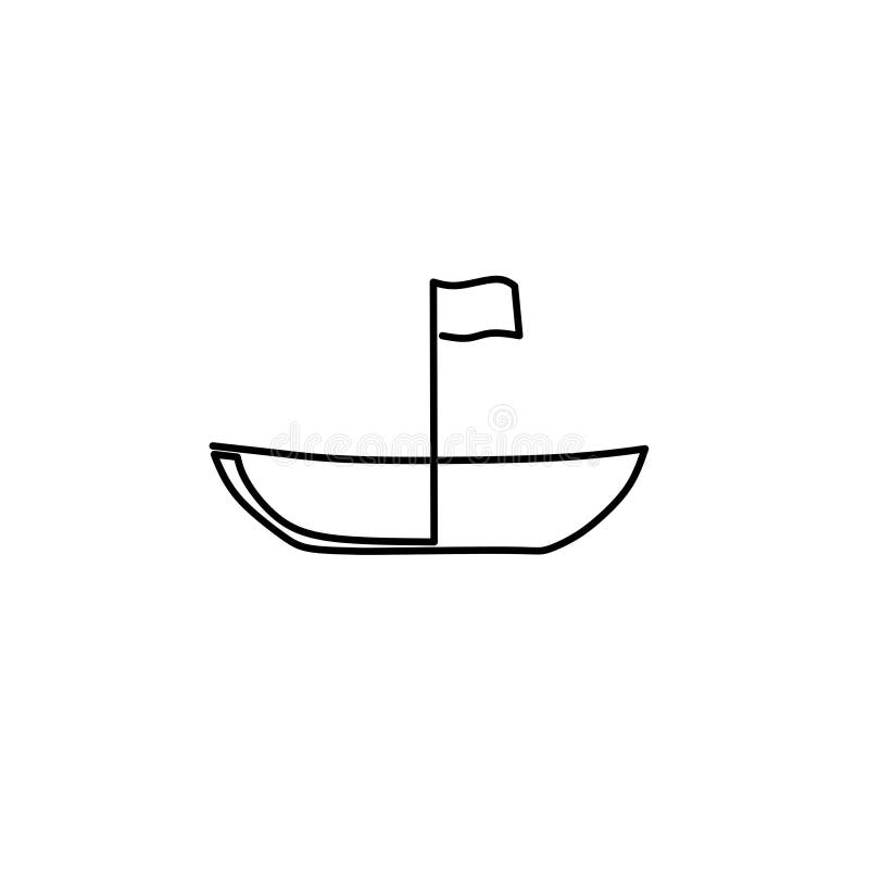 Continuous Line Drawing Boat Stock Illustrations – 425 Continuous Line ...