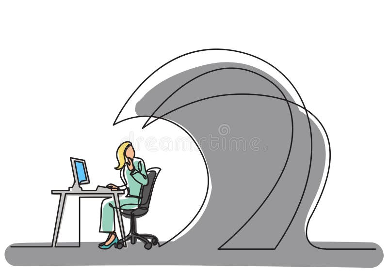 Stress Drawing Person Stock Illustrations – 9,595 Stress Drawing Person ...