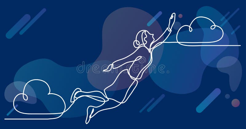 Motivational Continuous Line Drawing Stock Illustrations – 114 ...