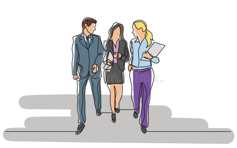 Community Continuous Line Drawing Stock Illustrations – 999 Community ...