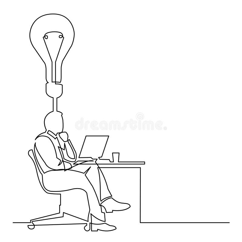 Thinker Dreamer Stock Illustrations – 106 Thinker Dreamer Stock ...