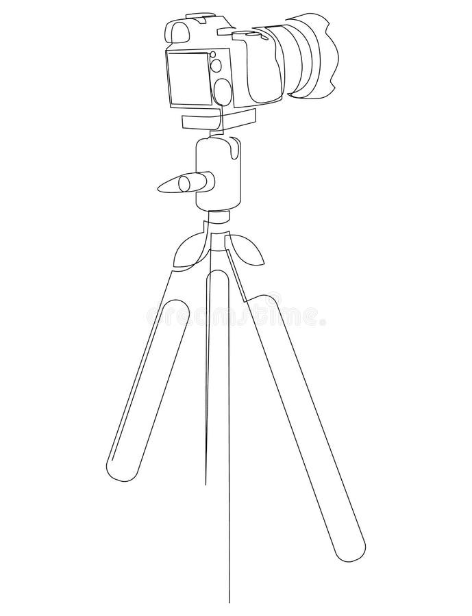 Camera Tripod Sketch Stock Illustrations – 642 Camera Tripod Sketch ...