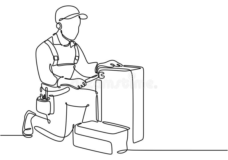 Carpenter Drawing Stock Illustrations – 7,790 Carpenter Drawing Stock ...