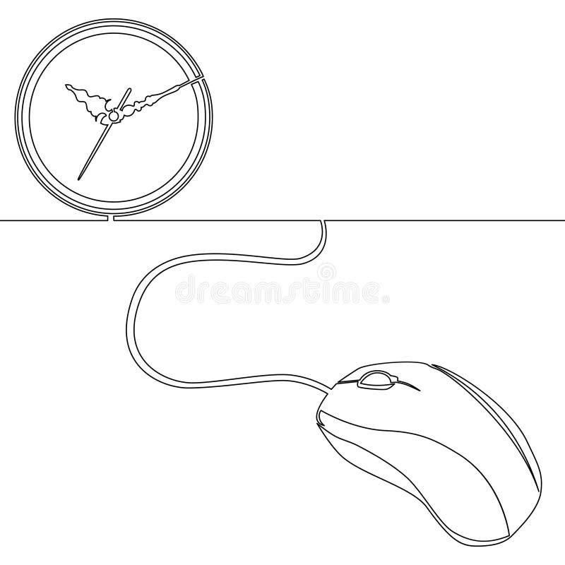 Computer Drawing Mouse Stock Illustrations – 11,991 Computer Drawing ...