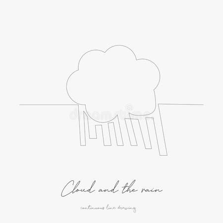 Cloud Line Drawing Stock Illustrations – 88,608 Cloud Line Drawing ...