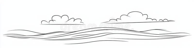 The Continuous Line Drawing of the Cloud Symbolizes Its Stability ...