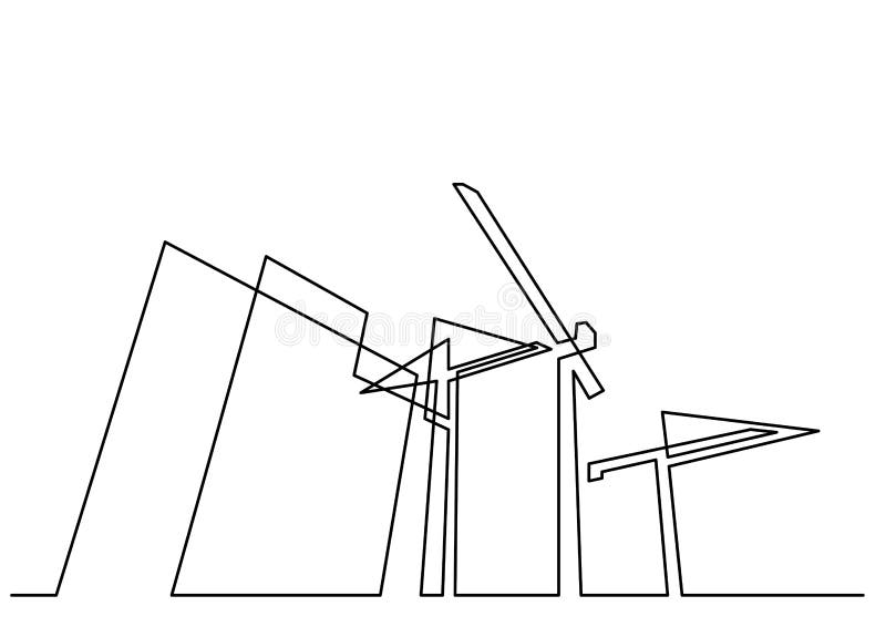 Continuous Line Drawing Buildings Icon Stock Illustrations – 201 ...
