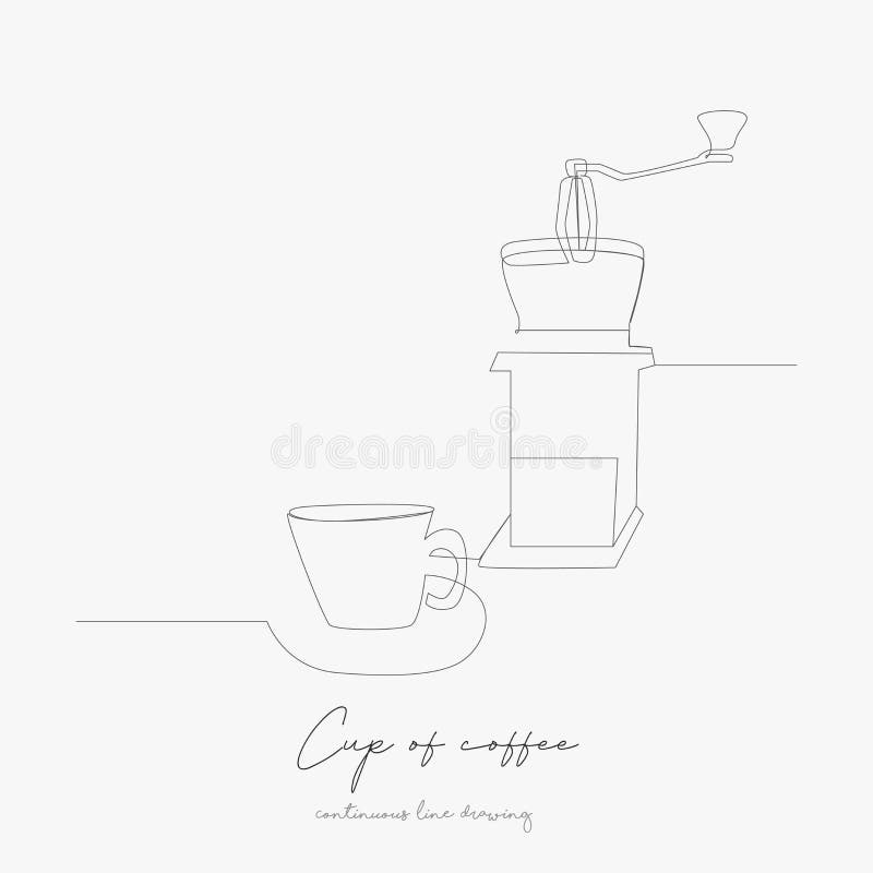 Continuous Line Drawing Cup Stock Illustrations – 2,120 Continuous Line ...