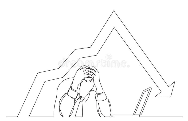 Graph Continuous Line Drawing Stock Illustrations – 626 Graph ...