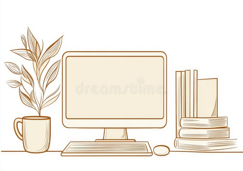 724 Computer Outline Transparent Stock Photos - Free & Royalty-Free ...