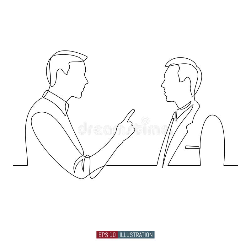 Dialogue Two Men Stock Illustrations – 2,271 Dialogue Two Men Stock ...
