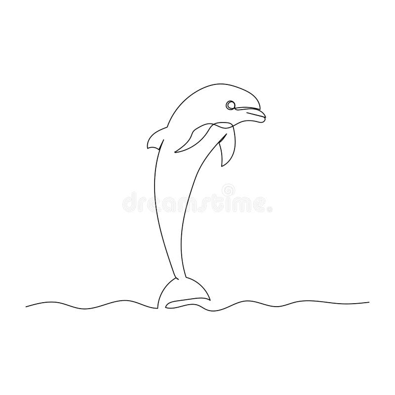 Continuous Line Drawing Ocean Stock Illustrations – 2,008 Continuous ...
