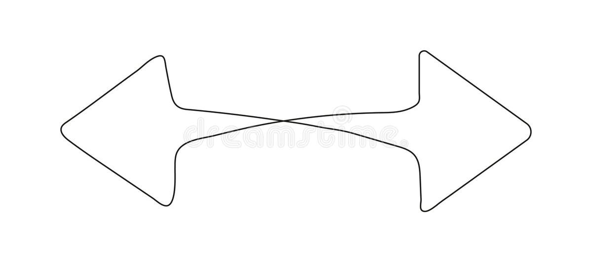 Left Right Line Drawing Stock Illustrations – 9,763 Left Right Line ...