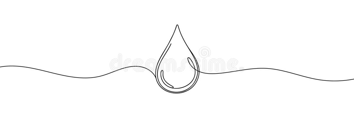 Continuous Line Drop Stock Illustrations – 1,136 Continuous Line Drop ...