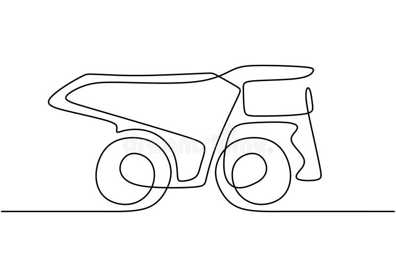 Drawing Dump Truck Vector Stock Illustrations – 1,232 Drawing Dump ...