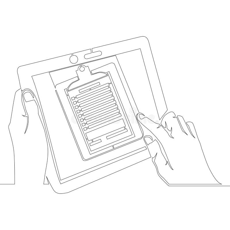 Continuous Line Drawing Contract Stock Illustrations – 475 Continuous ...