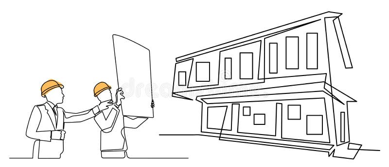 Construction Supervision Stock Illustrations – 597 Construction ...