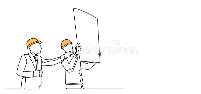 Continuous Line Supervision Stock Illustrations – 66 Continuous Line ...