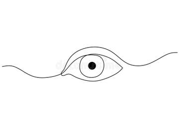 Continuous Line Drawing Eye Stock Illustrations – 3,277 Continuous Line ...